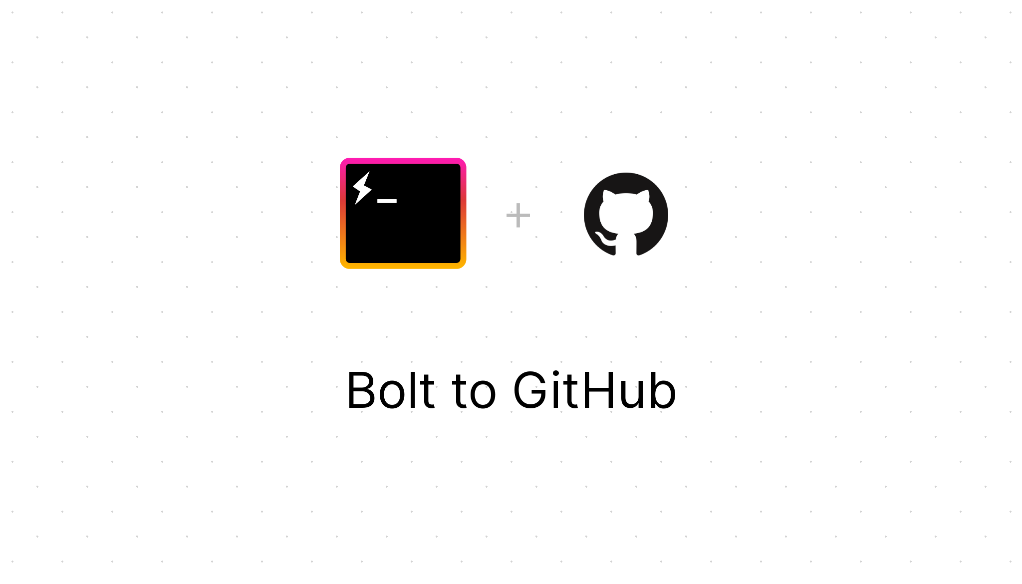 Bolt To Github Seamlessly Connect Boltnew To Github